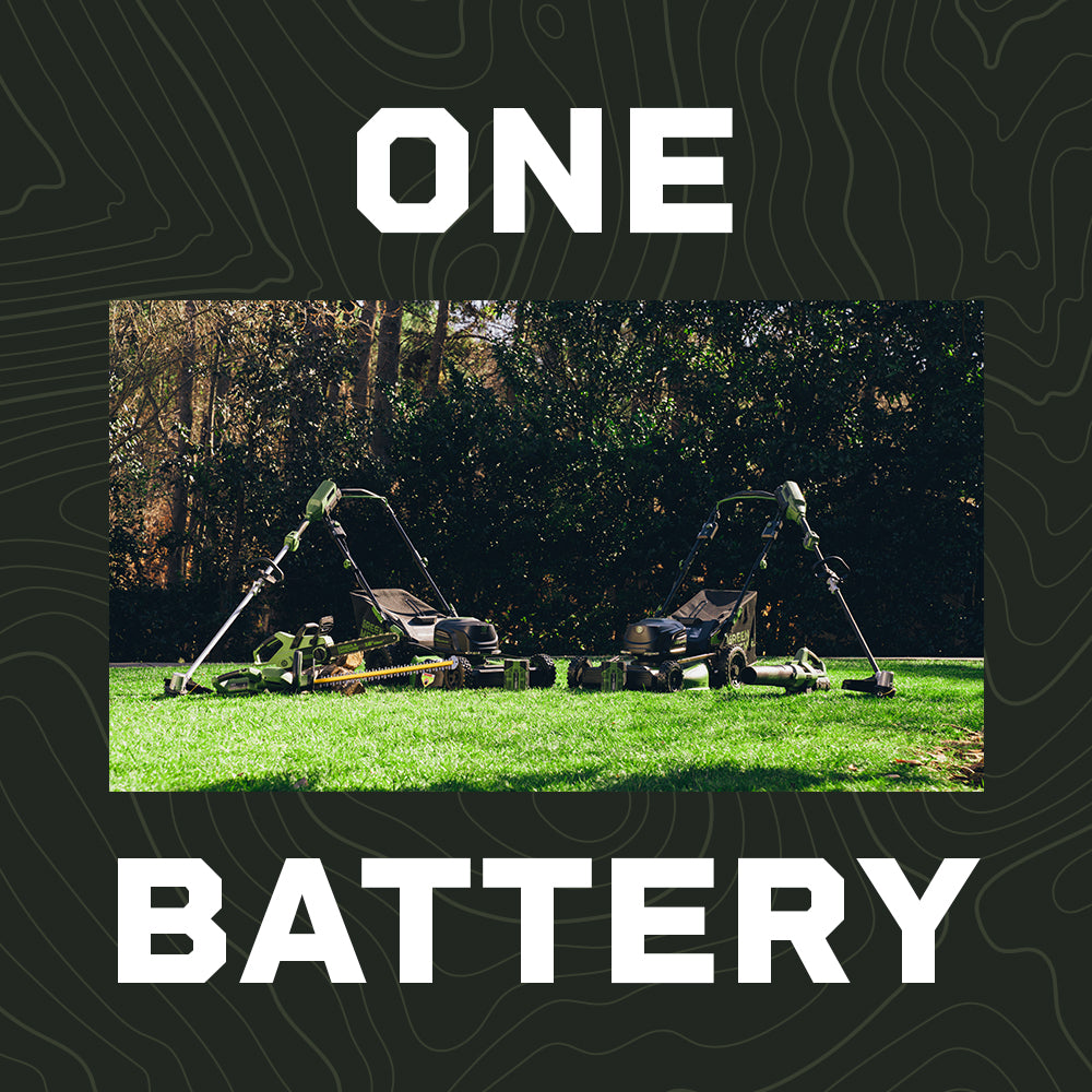 62V Cordless 16" Chainsaw with 4 Ah Battery and Charger – Green Machine USA