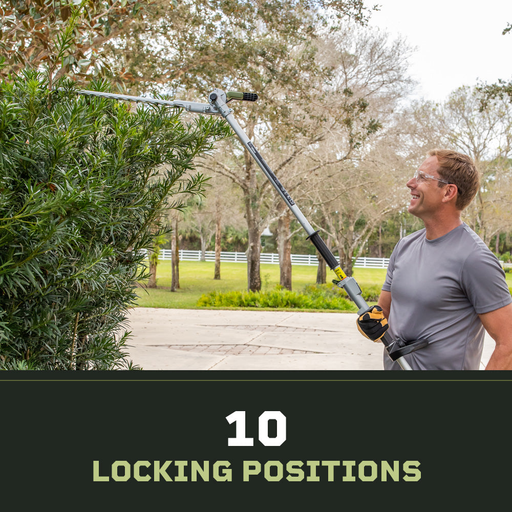 62V Multi-Tool 20" Hedge Trimmer Attachment – Green Machine USA