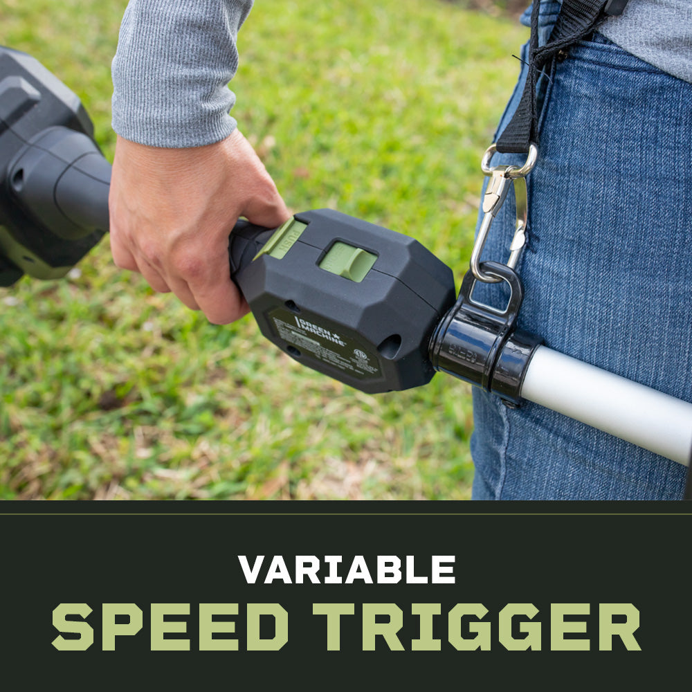 62V Multi-Tool Power Head with 2.5 Ah Battery – Green Machine USA