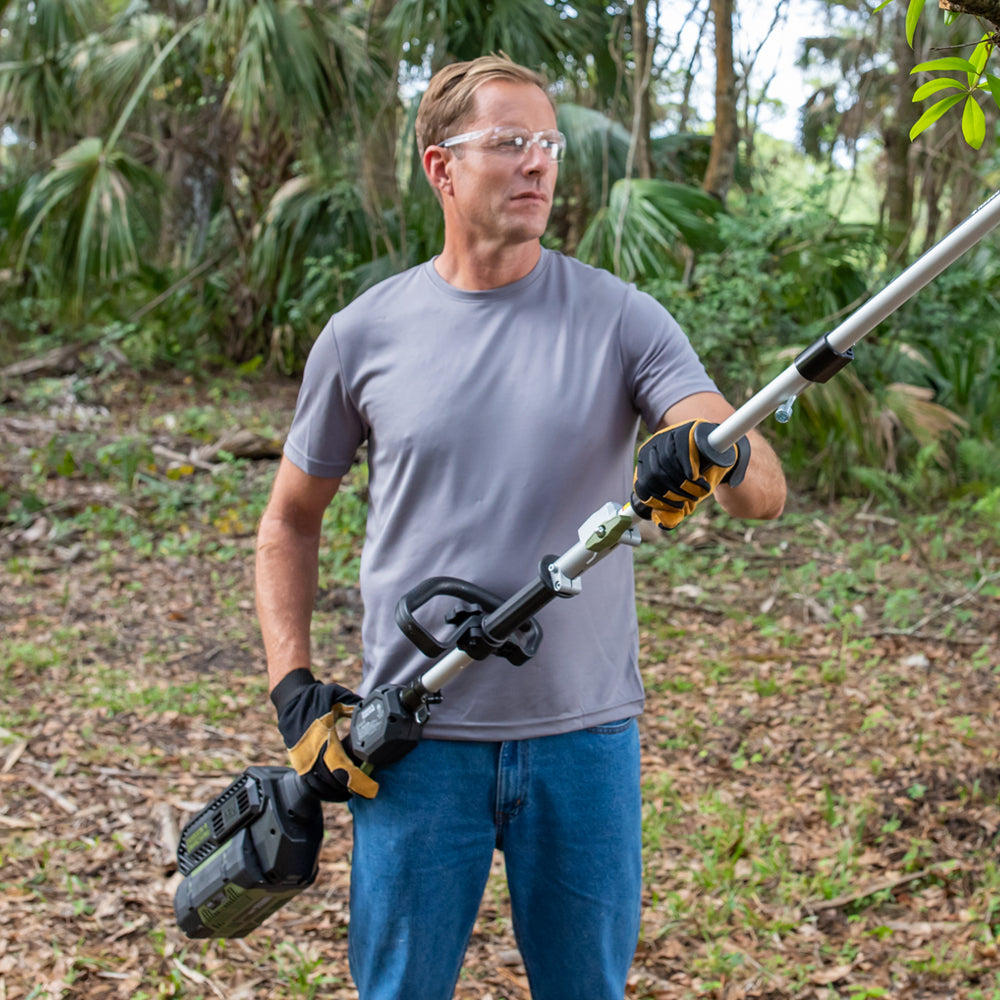 62V Multi-Tool Power Head with 2.5 Ah Battery – Green Machine USA