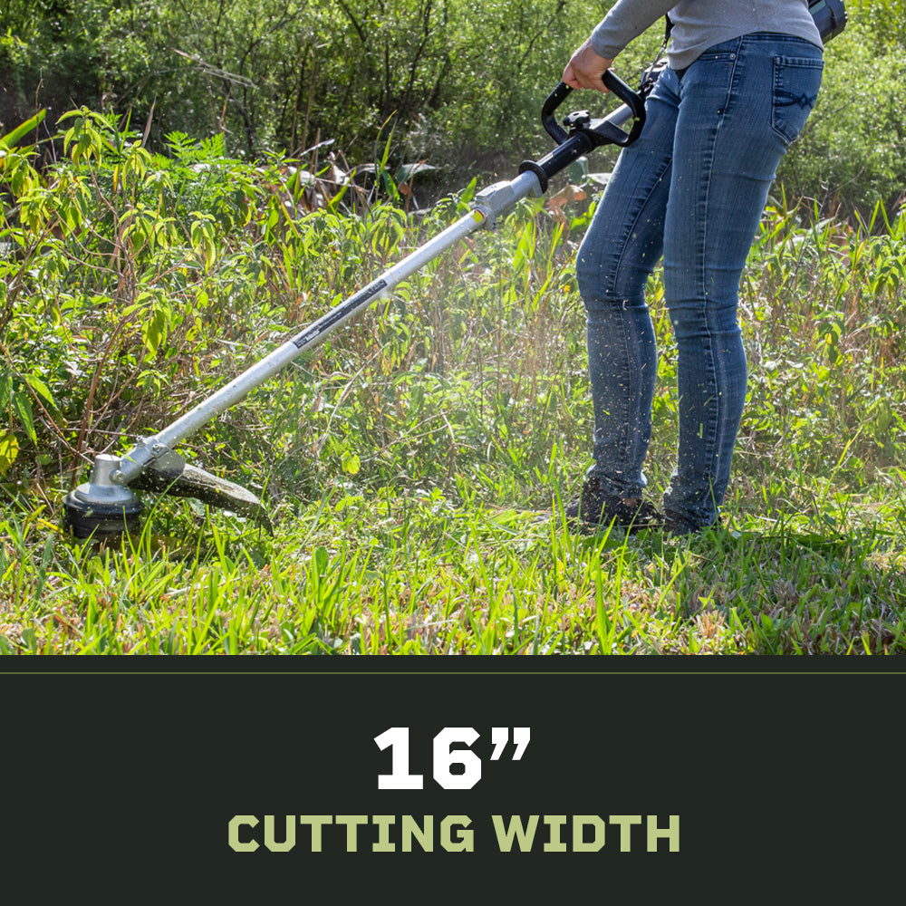 62V Multi-Tool 16" String Trimmer Attachment – Green Machine USA