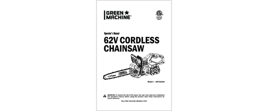 Product Manuals – Green Machine USA